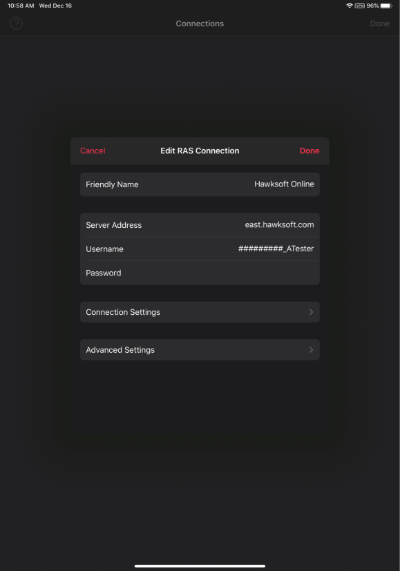 Instructions for Creating New Parallels Connections for HawkSoft Online